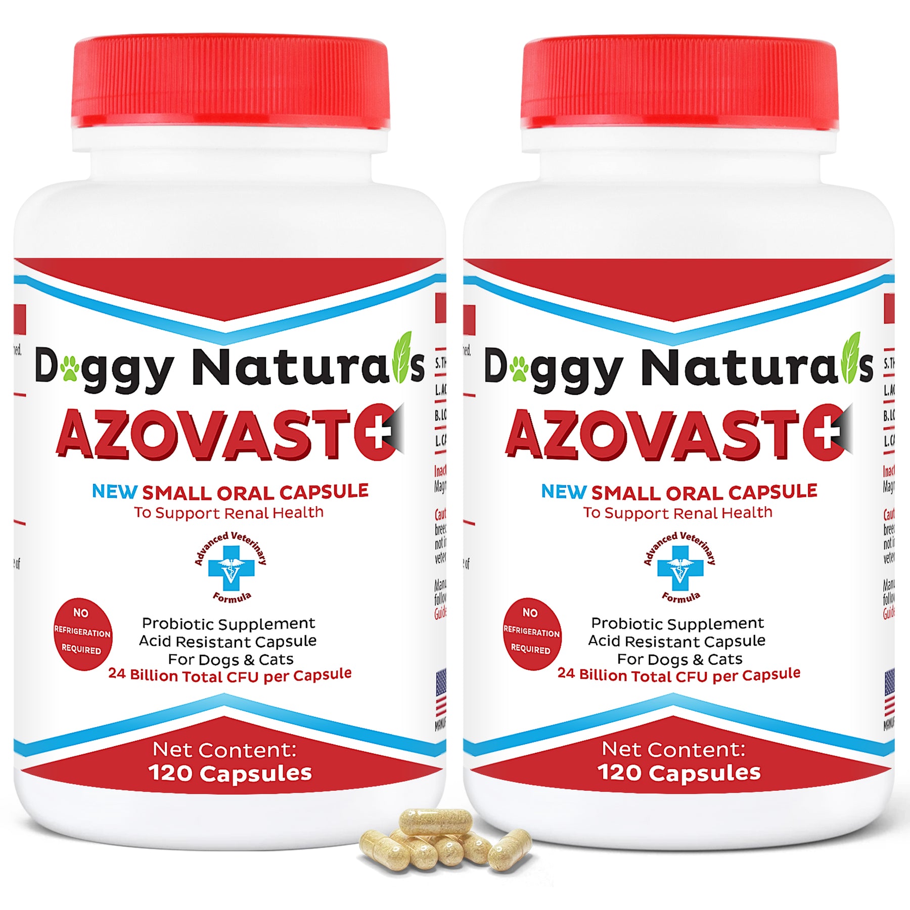 Azovast Plus Capsules for Dogs & Cats (120 Count) – Azovastplus