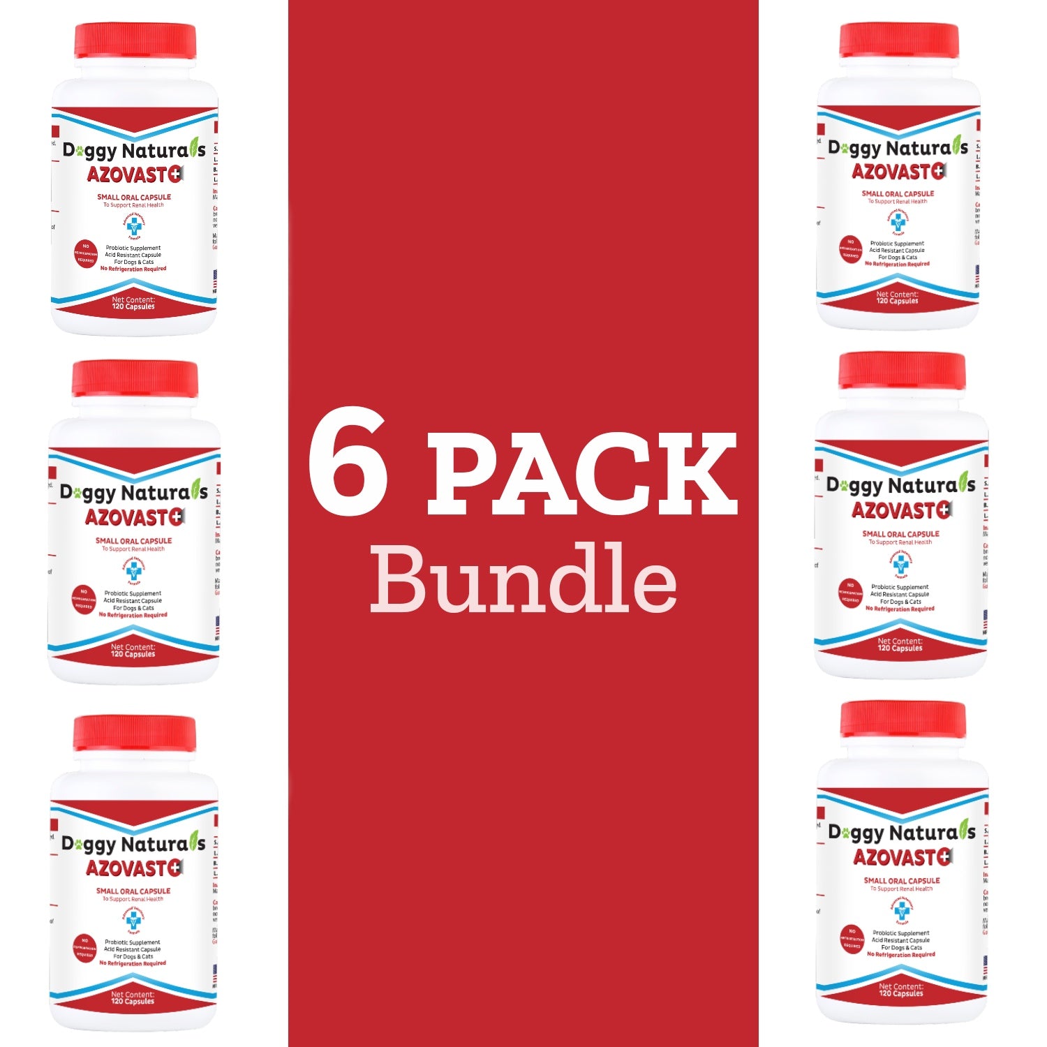 Azovast Plus Capsules for Dogs & Cats (120 Count) – Azovastplus